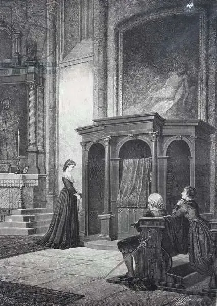 Catholic Confession Art 490+ Confession Booth Stock Illustrations,
