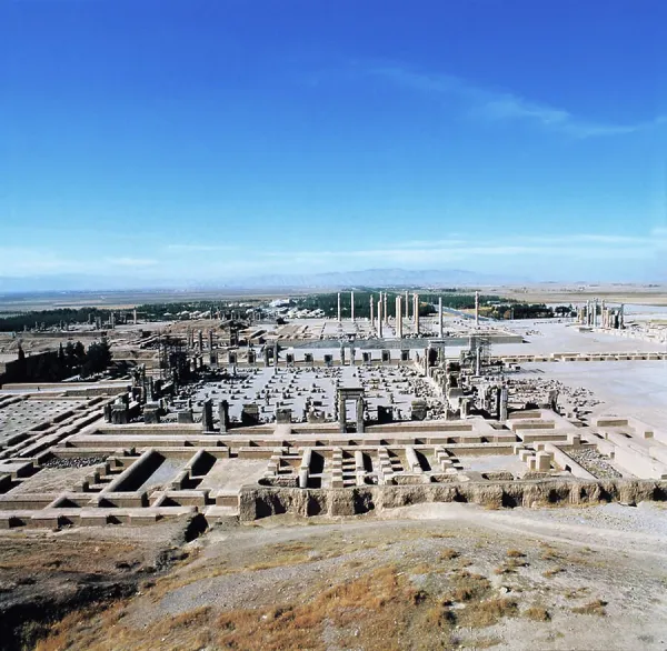View of the ruins of Persepolis (UNESCO World Heritage List)
