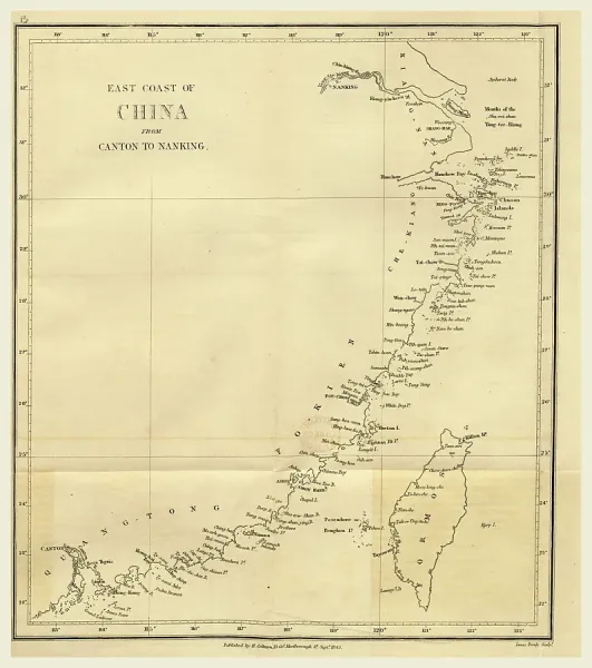 East Coast Map Of China