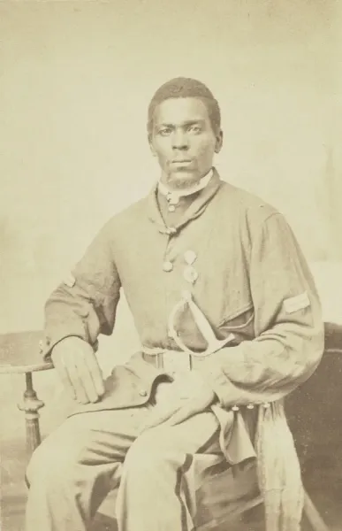 Carte de visite of Sgt. Jacob Johns (19th USCT) Our beautiful Wall Art ...
