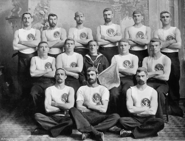 The champion stokers cutter crew of HMS Hawke Our beautiful Wall Art ...