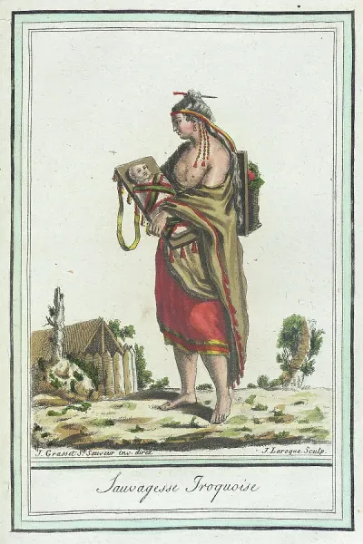 Costumes de Différents Pays, Sauvagesse Iroquoise