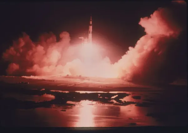 Launch of the Apollo 17 mission, 1972 Our beautiful Wall Art and Photo ...