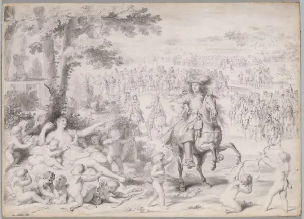 Louis XIV Captured by Venus, early 1670s Our beautiful Wall Art and ...