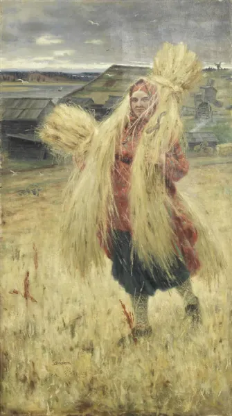 After Reaping, 1904. Private Collection Our beautiful Wall Art and ...