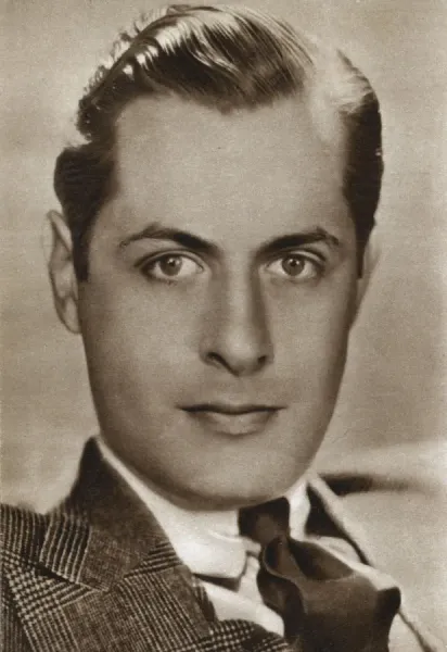 Robert Montgomery Actor Vintage 1930s Movie Memorabilia Actor Robert