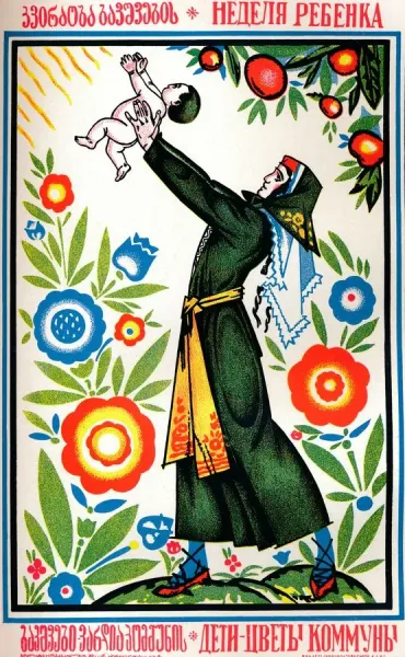 Russian health poster, c1935. From The Studio Volume 109