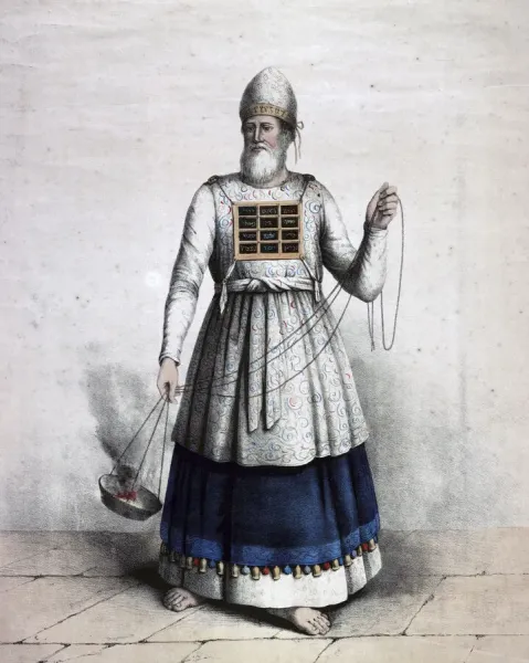 Jewish Priestly Garments The High Priest's Breastplate