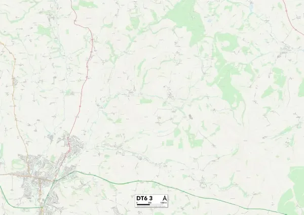 West Dorset DT6 3 Map Our beautiful Wall Art and Photo Gifts include ...