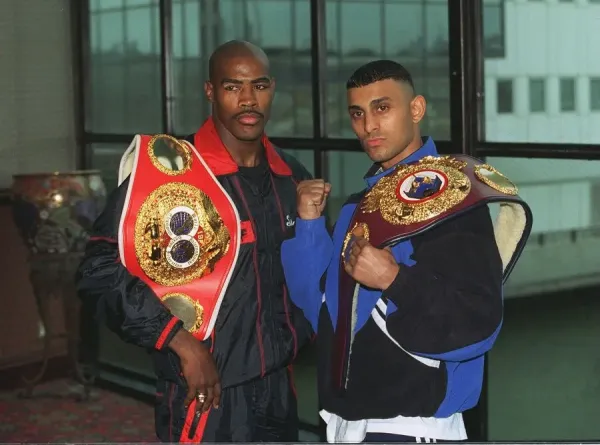 Prince Naseem Hamed And Tom Boom Boom Johnson Who Are To