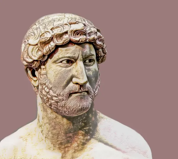 Hadrian Emperor Of Rome Artwork