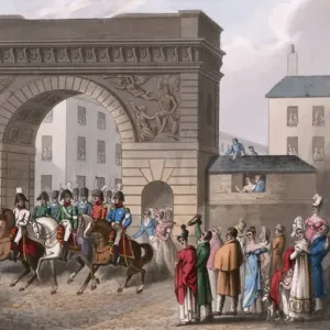 Occupation of Paris, 1815 Place Louis 15th: Paris Sept
