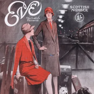Cover of Eve Magazine 27 July 1927 featuring the Rees-Mace