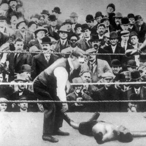 Jack Johnson, world heavyweight champion boxer available as Framed ...