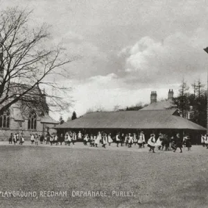 Boys Playground, St Edwards Orphanage, Liverpool Our beautiful Wall Art ...