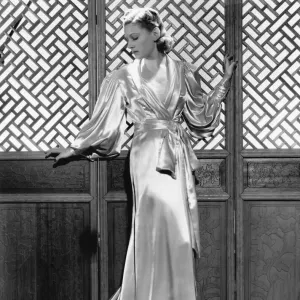 Ann Rutherford in a Dolly Tree formal gown from The Ghost