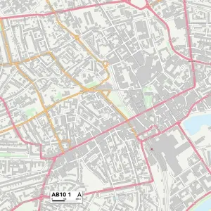 Postcode Sector Maps Art Prints Collection