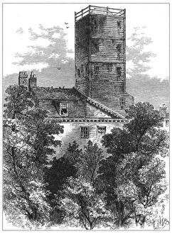 Semaphore Tower Art Prints, Posters & Puzzles