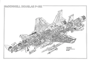 Boeing Cutaway Prints Collection