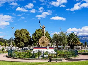 Monumento Al General Ruminahui Y Las Diosas Del Sol Art Prints, Posters ...