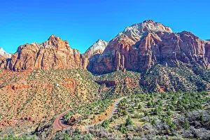 West Temple Mountain Art Prints, Posters & Puzzles