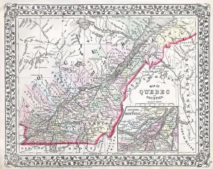 Media Storehouse: Mitchell Map Of Quebec