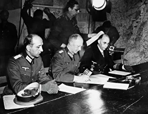 German Instrument Of Surrender Art Prints, Posters & Puzzles