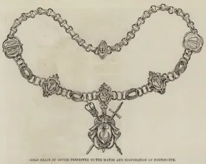 Gold Chain Of Office Art Prints, Posters & Puzzles