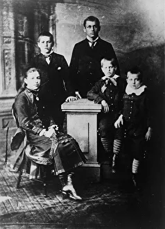 James Garfield Family James Garfield Long Family Photographs