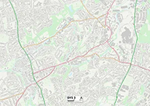 DY - Dudley (Postcode Sector Maps) (Map Marketing)