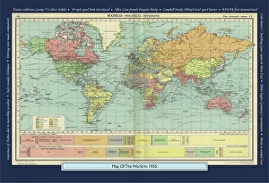Historical World Map 1935 Collection of Photo Prints and Gifts