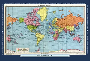 Historical World Maps Art Prints Collection