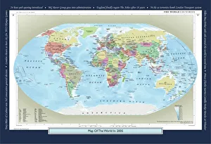 Media Storehouse: Historical World Map 2005