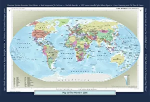 Media Storehouse: Historical World Map 2005