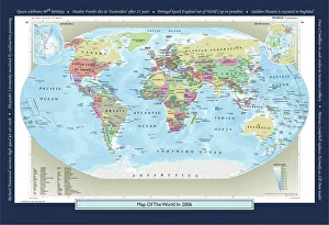 Historical World Map 2006 Prints