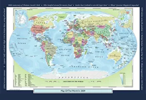 Historical World Maps Art Prints Collection