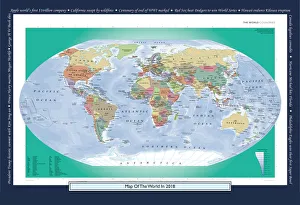 Historical World Maps Art Prints Collection