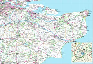 Kent County Map Gallery of Photo Prints and Gifts