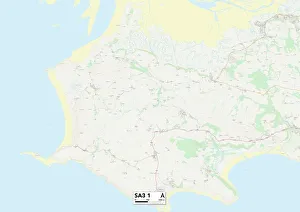 SA - Swansea (Postcode Sector Maps) (Map Marketing)