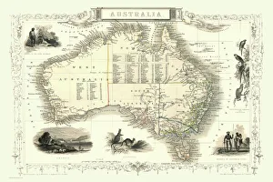 Old Map Of Australia Collection of Photo Prints and Gifts