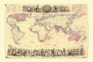 British Empire World Maps PORTFOLIO Art Prints, Posters & Puzzles
