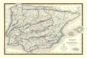 Old Portugal Map Collection of Photo Prints and Gifts