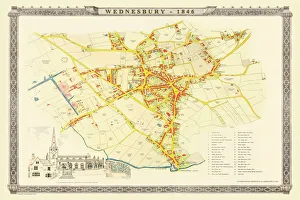 Media Storehouse: Map Of Wednesbury